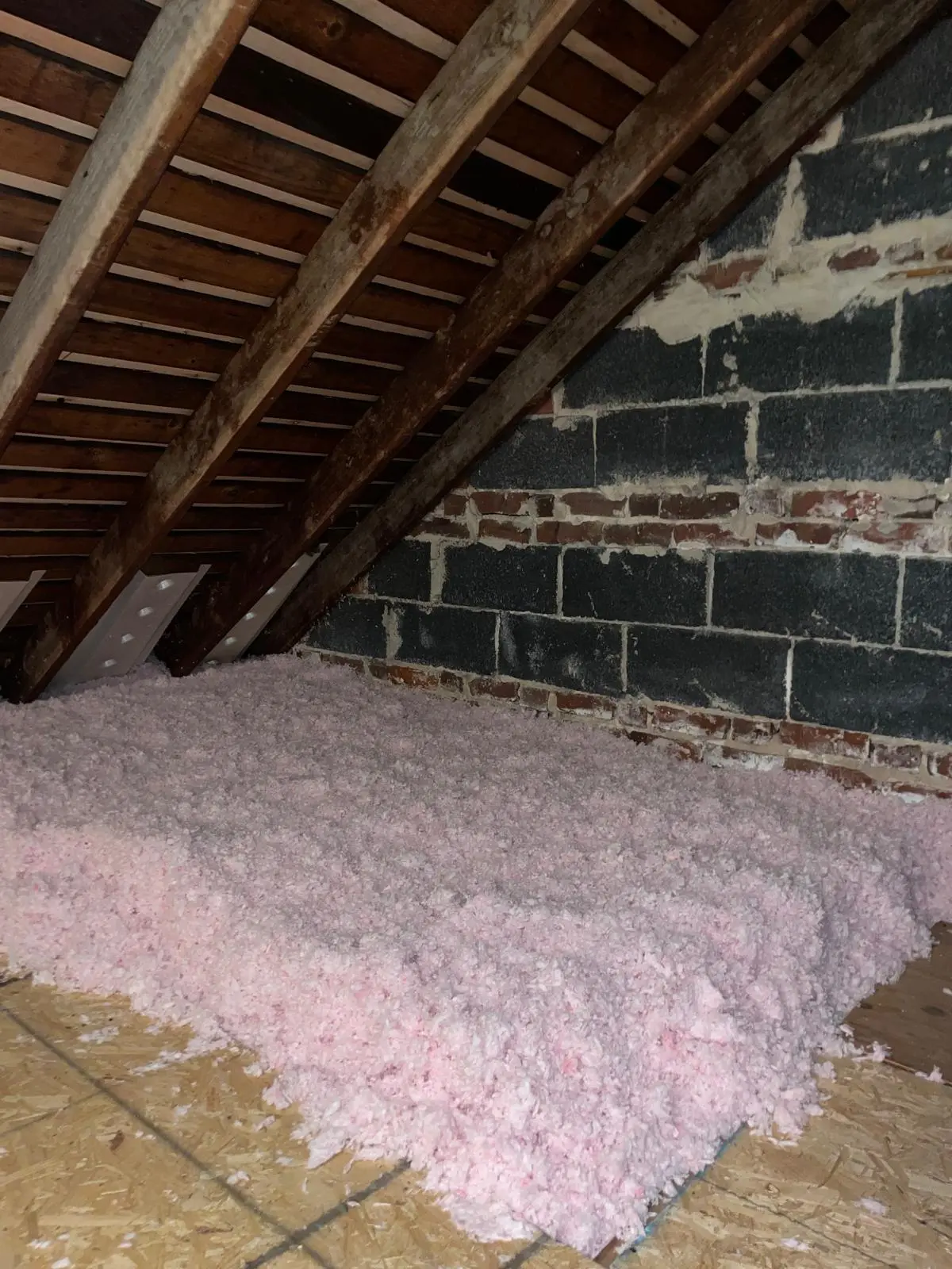 Attic Cleanup and Insulation - Master Attic