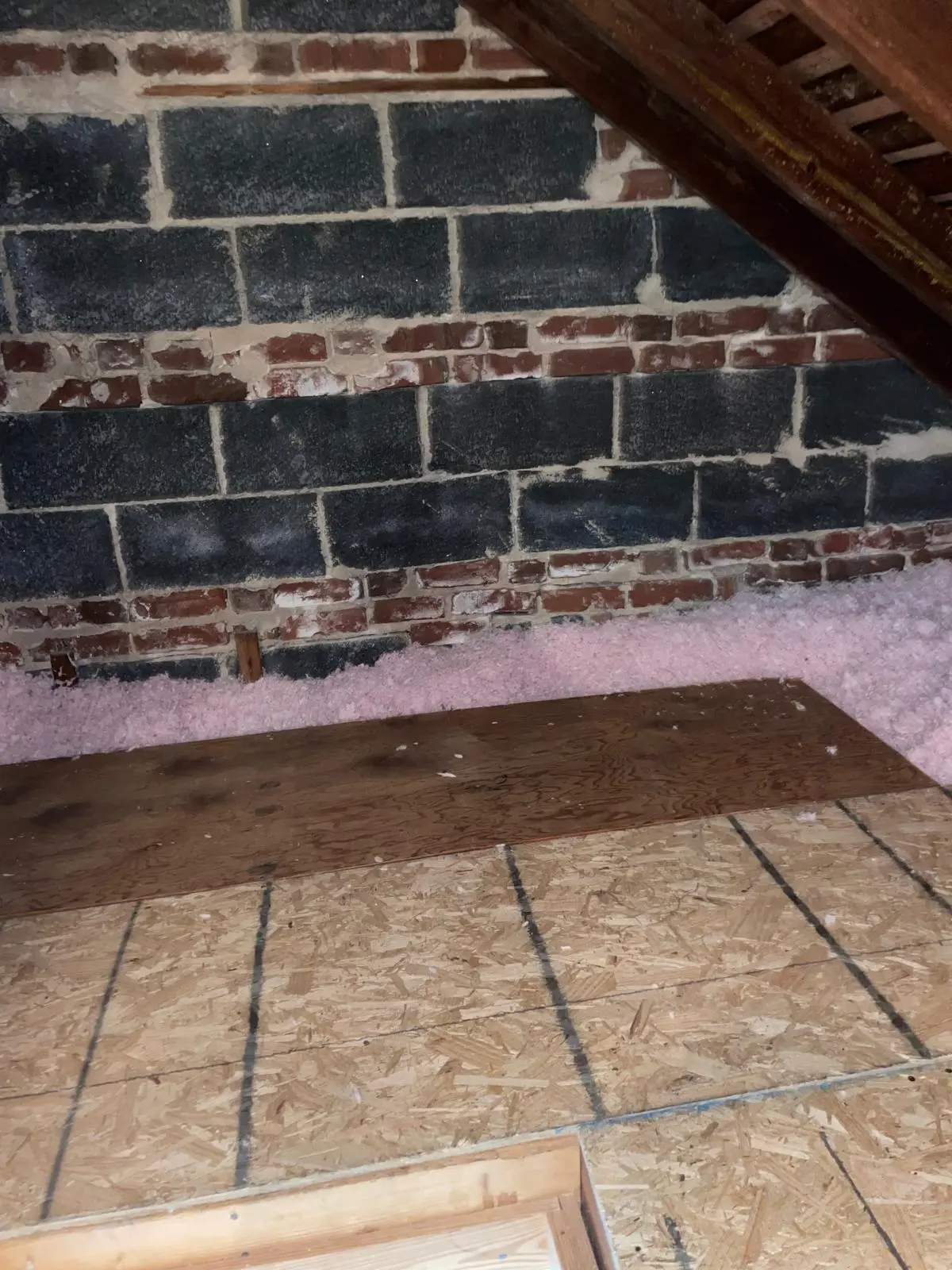 Attic Cleanup and Insulation - Master Attic