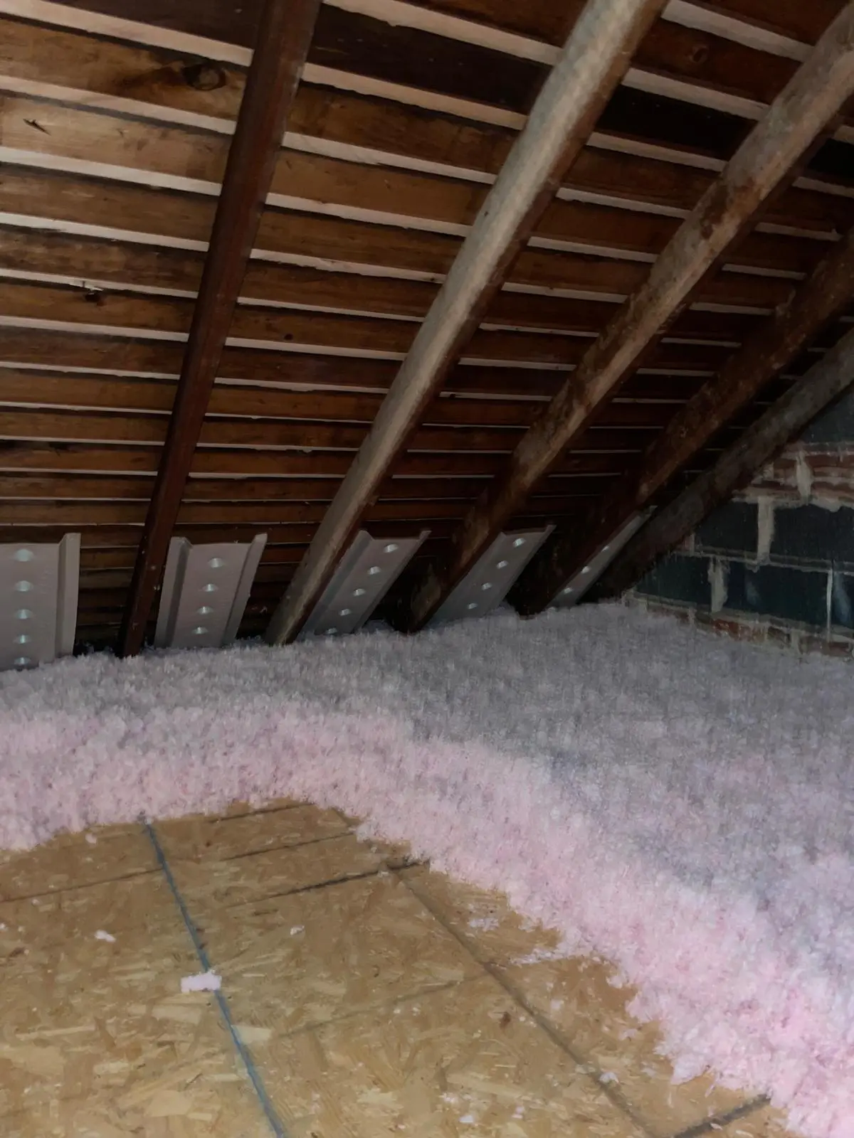 Attic Cleanup and Insulation - Master Attic