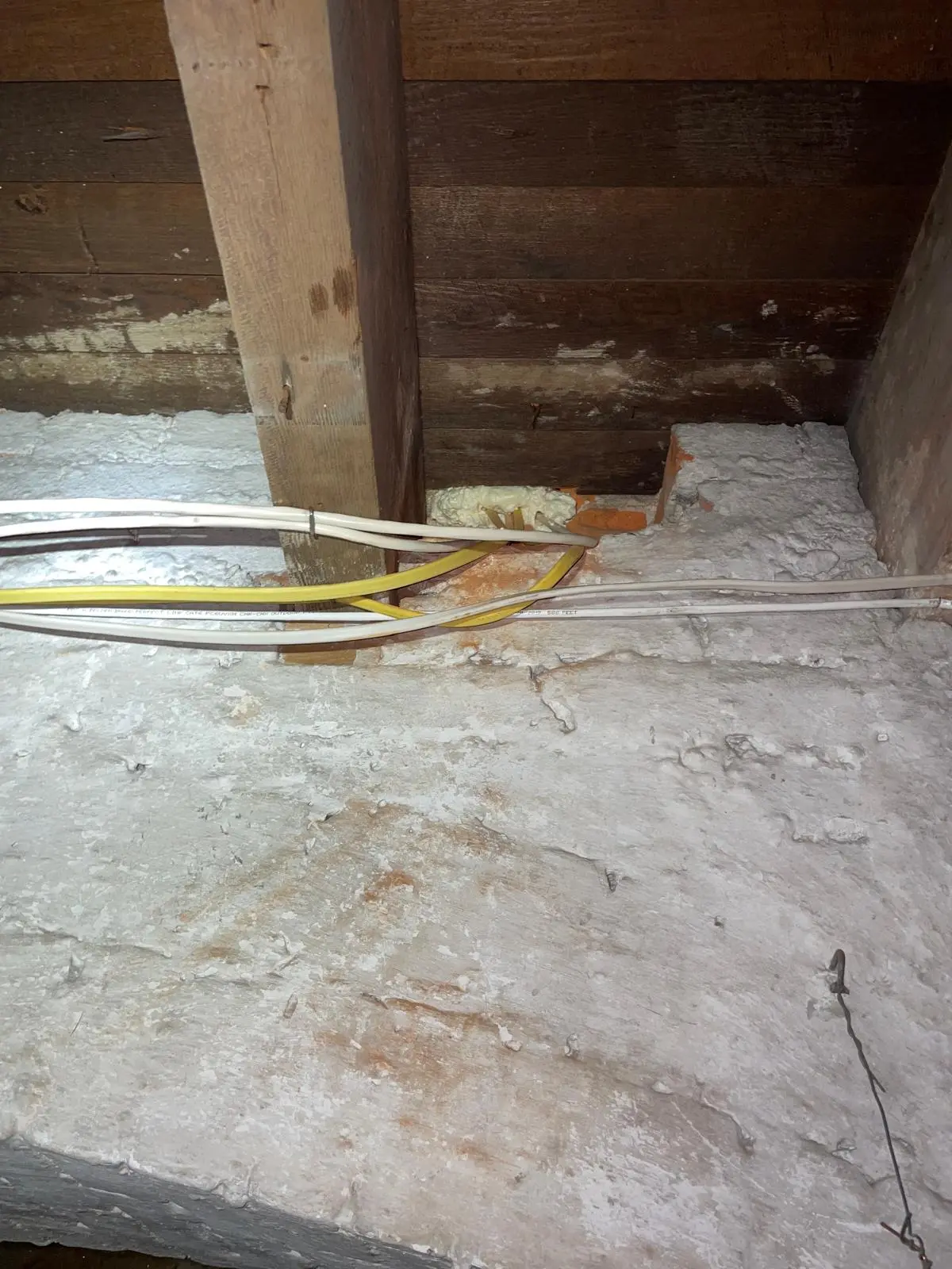 Full before and after rodent infestation - Master Attic