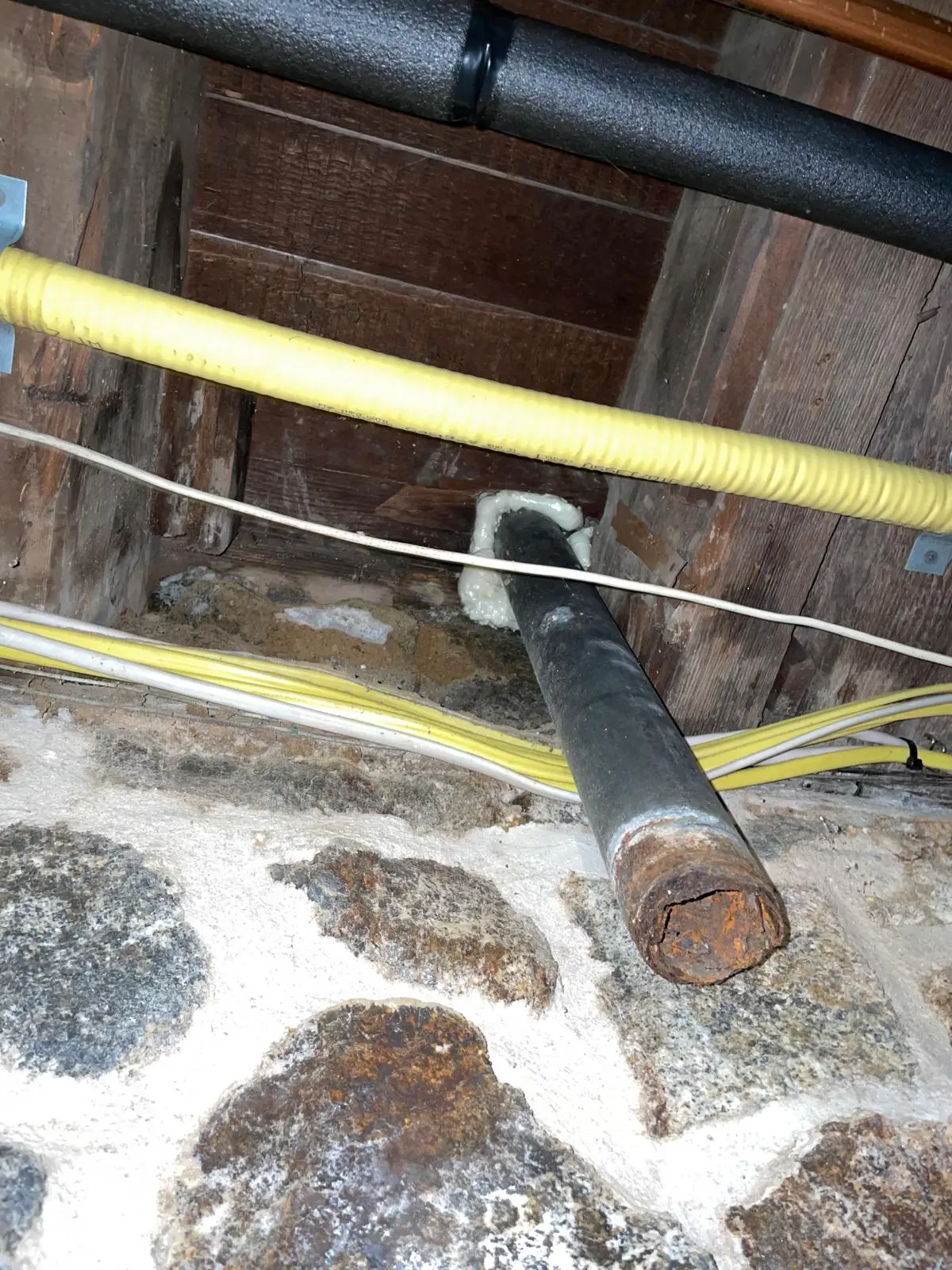 Full before and after rodent infestation - Master Attic