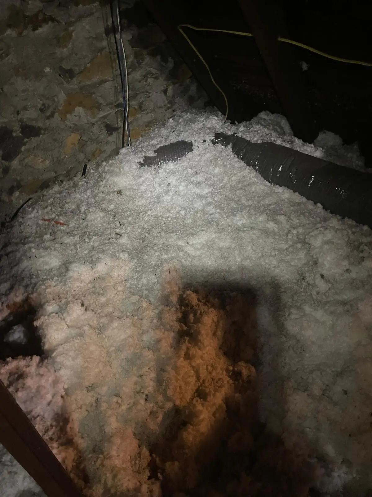 Full before and after rodent infestation - Master Attic