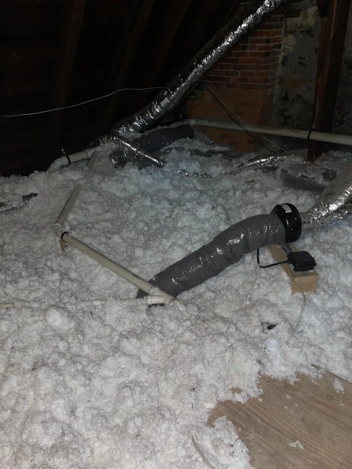 Full before and after rodent infestation - Master Attic