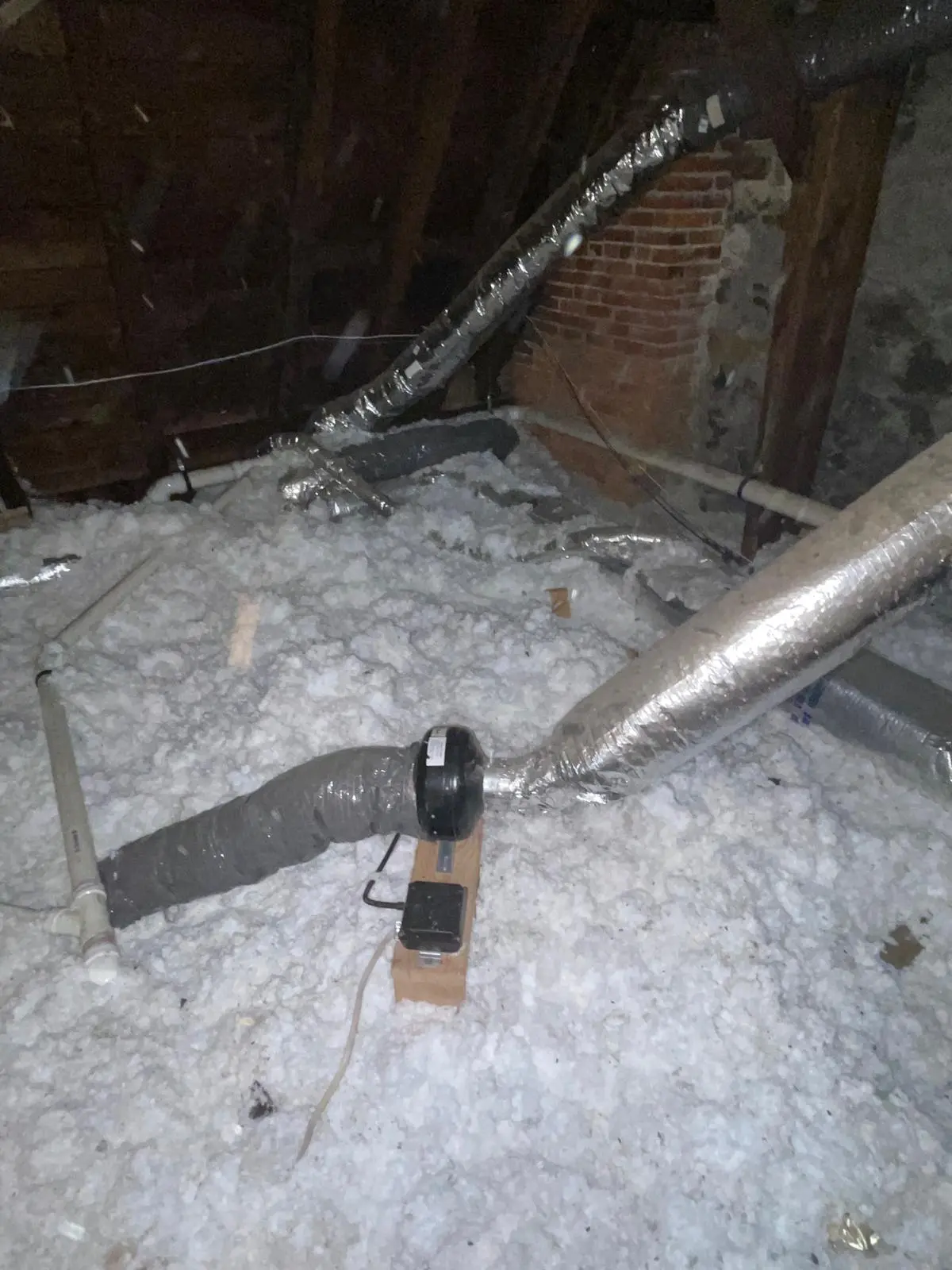 Full before and after rodent infestation - Master Attic