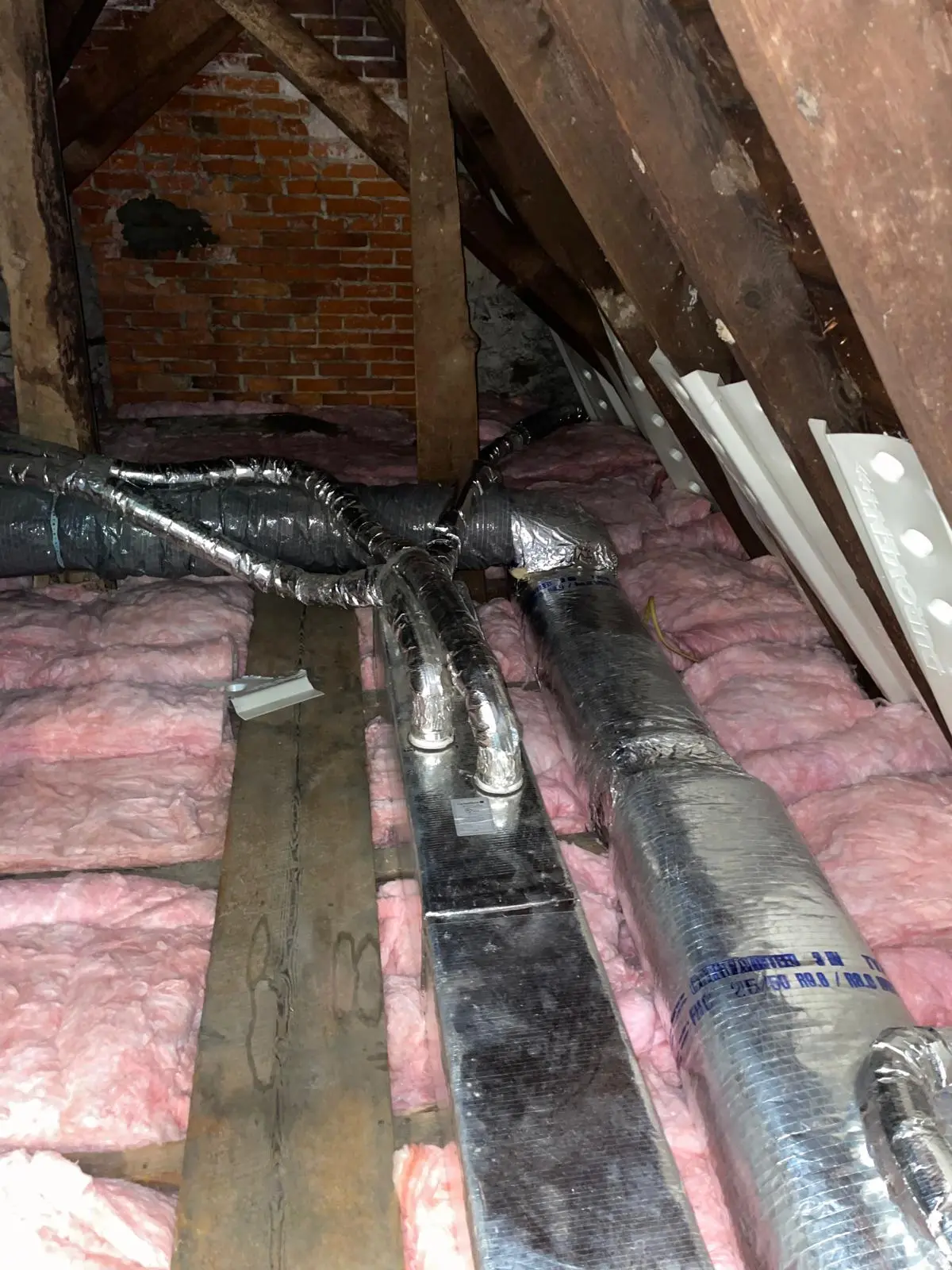 Full before and after rodent infestation - Master Attic