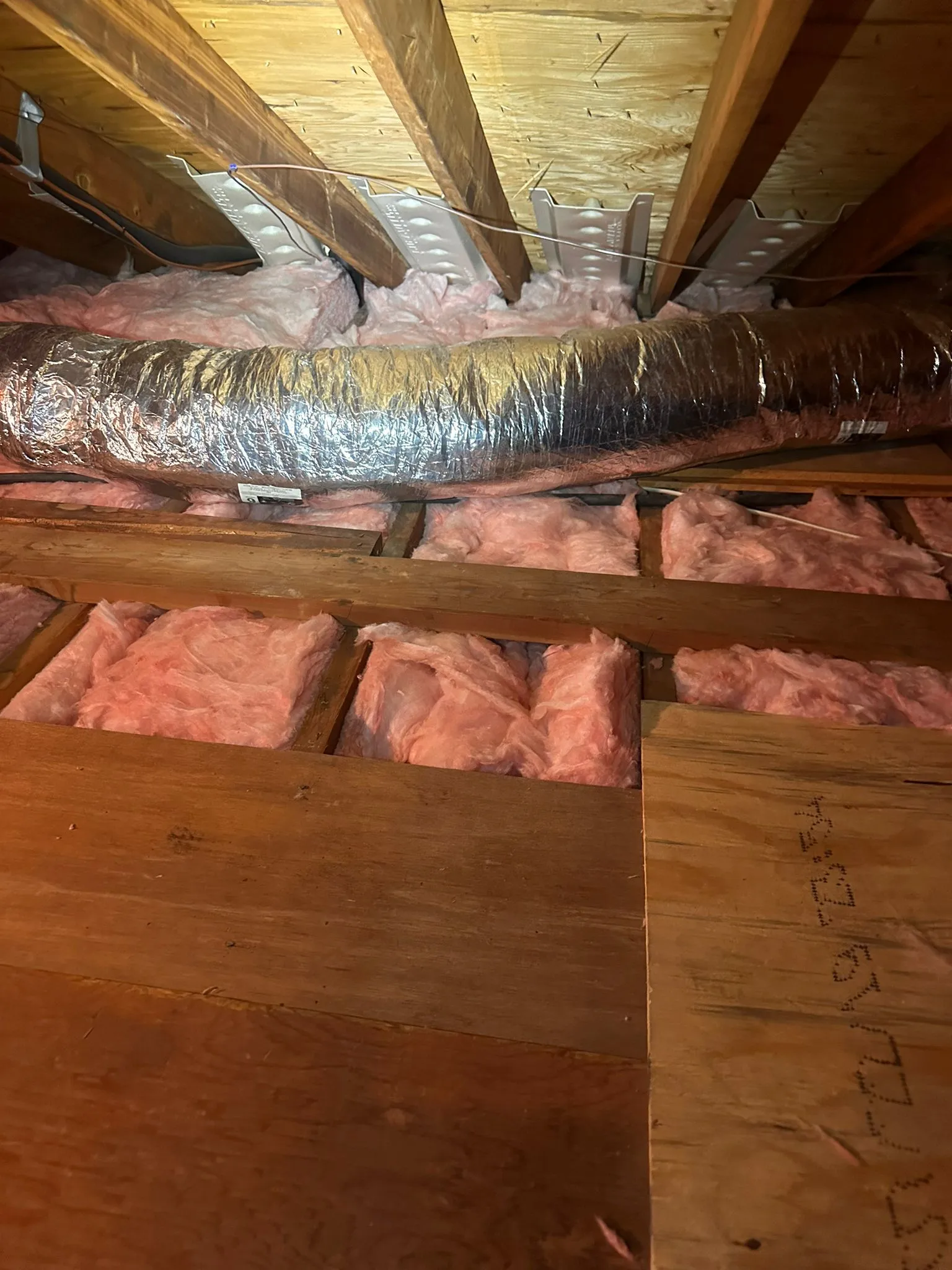 Removal of Attic Insulation with Sanitizing, Proofing and New R38 batts ...